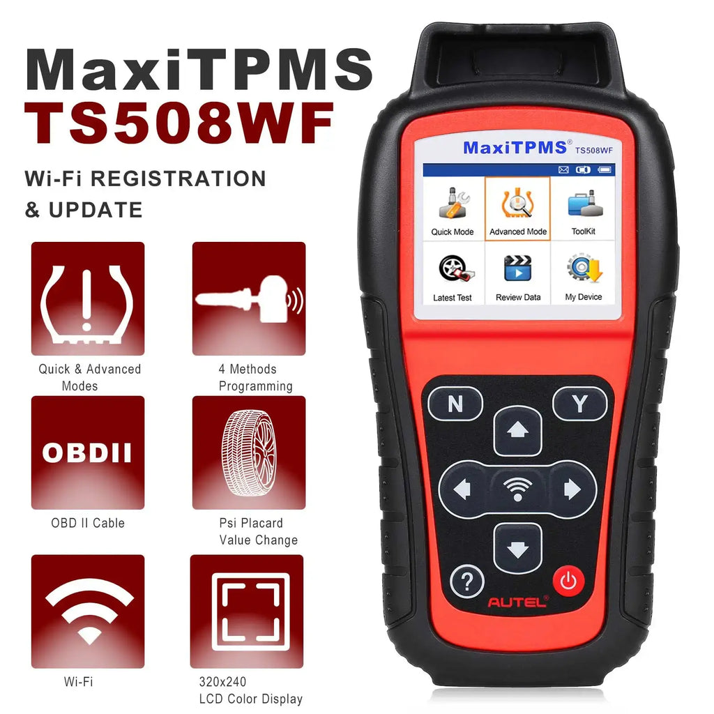 [US Ship] Autel MaxiTPMS TS508 TPMS Diagnostic and Service Tool – AutelTool.us