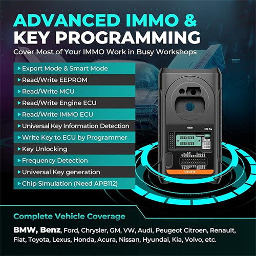 OTOFIX IM2 Key Programming Diagnostic Tool Key FOB Programming Device – AutelTool.us